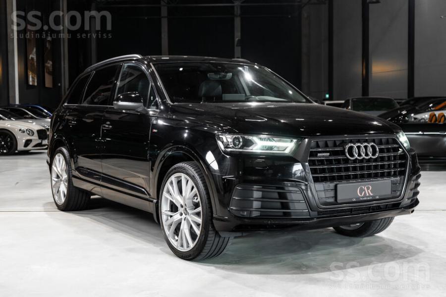 Melns Audi Q7 2016 Rīga, ar dzinēja tilpumu 3.00 L un nobraukumu 238 tūkst. km par 25000 €, foto 4 vietnē AUTOMOTO.COM.LV