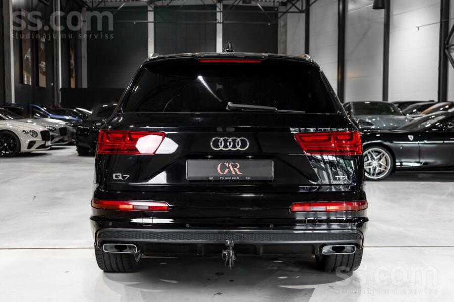 Melns Audi Q7 2016 Rīga, ar dzinēja tilpumu 3.00 L un nobraukumu 238 tūkst. km par 25000 €, foto 6 vietnē AUTOMOTO.COM.LV