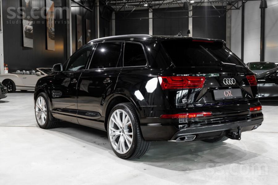 Melns Audi Q7 2016 Rīga, ar dzinēja tilpumu 3.00 L un nobraukumu 238 tūkst. km par 25000 €, foto 7 vietnē AUTOMOTO.COM.LV