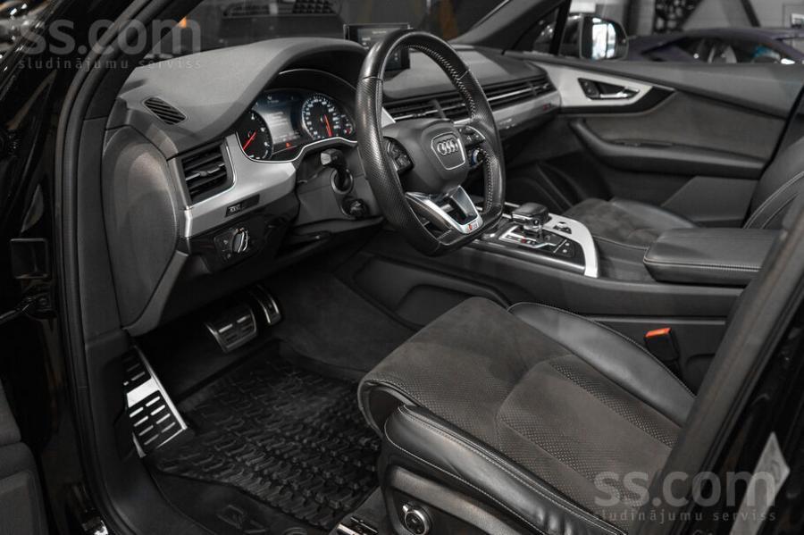 Melns Audi Q7 2016 Rīga, ar dzinēja tilpumu 3.00 L un nobraukumu 238 tūkst. km par 25000 €, foto 10 vietnē AUTOMOTO.COM.LV