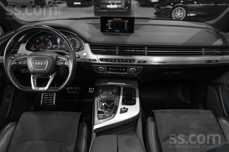 Melns Audi Q7 2016 Rīga, ar dzinēja tilpumu 3.00 L un nobraukumu 238 tūkst. km par 25000 €, foto 11 vietnē AUTOMOTO.COM.LV