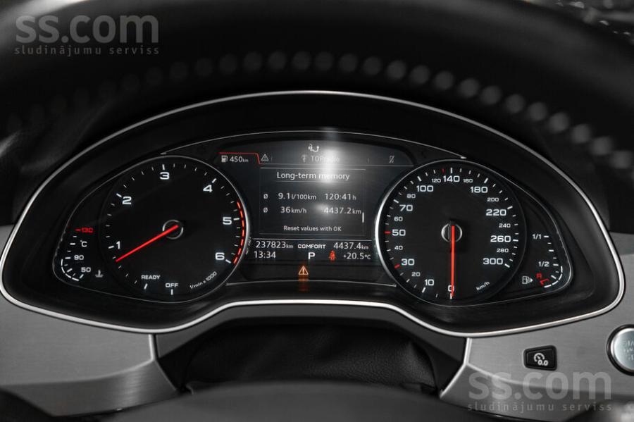 Melns Audi Q7 2016 Rīga, ar dzinēja tilpumu 3.00 L un nobraukumu 238 tūkst. km par 25000 €, foto 20 vietnē AUTOMOTO.COM.LV