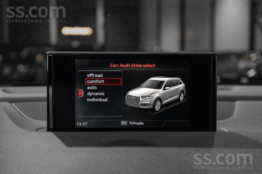 Melns Audi Q7 2016 Rīga, ar dzinēja tilpumu 3.00 L un nobraukumu 238 tūkst. km par 25000 €, foto 27 vietnē AUTOMOTO.COM.LV