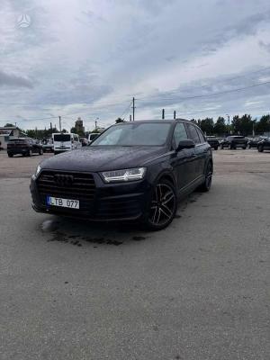 Black Audi Q7 2016 in Panevezys, with an engine capacity of 2.97 L and mileage of 294 thousand km for 25000 €, photo  on AUTOMOTO.COM.LV