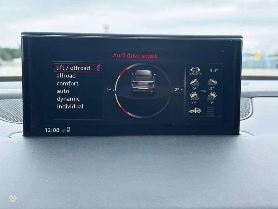 Melns Audi Q7 2016 Panevēža, ar dzinēja tilpumu 2.97 L un nobraukumu 294 tūkst. km par 25000 €, foto 16 vietnē AUTOMOTO.COM.LV