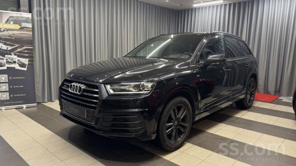 Melns Audi Q7 2016 Rīga, ar dzinēja tilpumu 3.00 L un nobraukumu 239 tūkst. km par 27800 €, foto 1 vietnē AUTOMOTO.COM.LV
