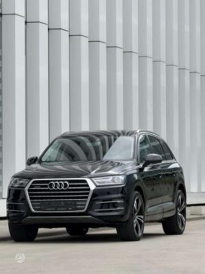 Black Audi Q7 2016 in Vilnius, with an engine capacity of 3.00 L and mileage of 325 thousand km for 18290 €, photo 16 on AUTOMOTO.COM.LV