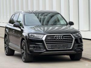 Black Audi Q7 2016 in Vilnius, with an engine capacity of 3.00 L and mileage of 325 thousand km for 18290 €, photo 29 on AUTOMOTO.COM.LV