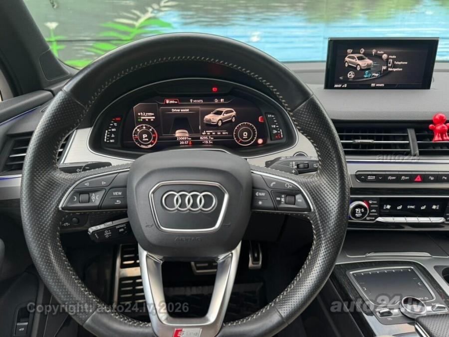 Черный Ауди Ку 7 2016 в Таллин, объемом двигателя 3.00 л и пробегом 230 тыс. км за 24999 €, фото 7 на AUTOMOTO.COM.LV