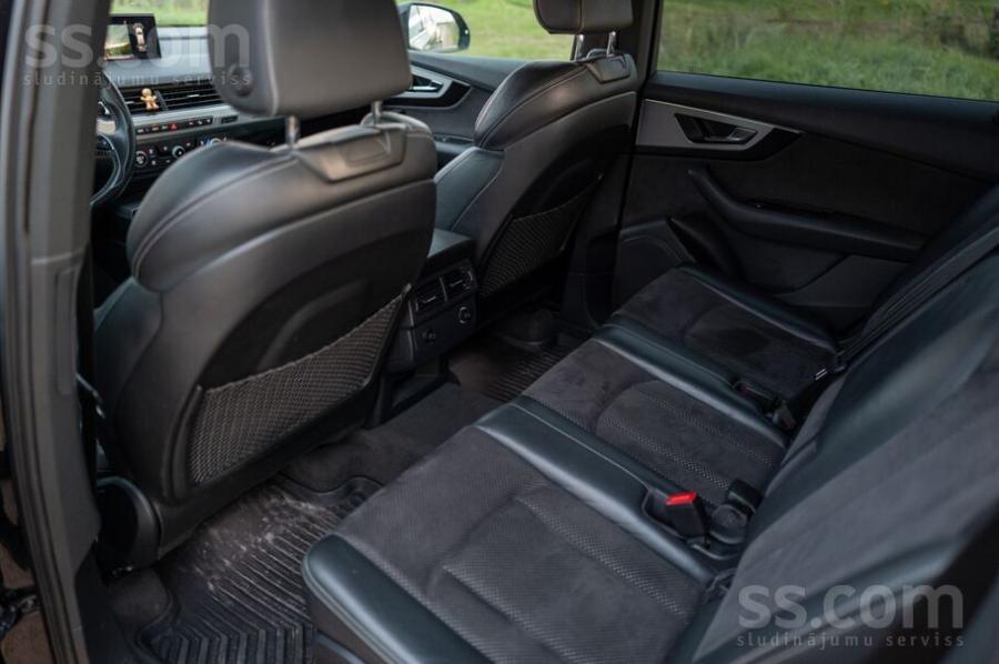 Melns Audi Q7 2016 Rīga, ar dzinēja tilpumu 3.00 L un nobraukumu 238 tūkst. km par 26500 €, foto 9 vietnē AUTOMOTO.COM.LV