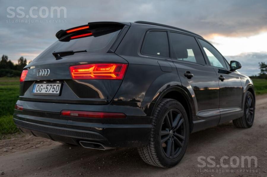 Melns Audi Q7 2016 Rīga, ar dzinēja tilpumu 3.00 L un nobraukumu 238 tūkst. km par 26500 €, foto 11 vietnē AUTOMOTO.COM.LV
