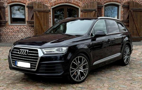 Melns Audi Q7 2016 Klaipėda, ar dzinēja tilpumu 2.97 L un nobraukumu 342 tūkst. km par 18400 €, foto 4 vietnē AUTOMOTO.COM.LV