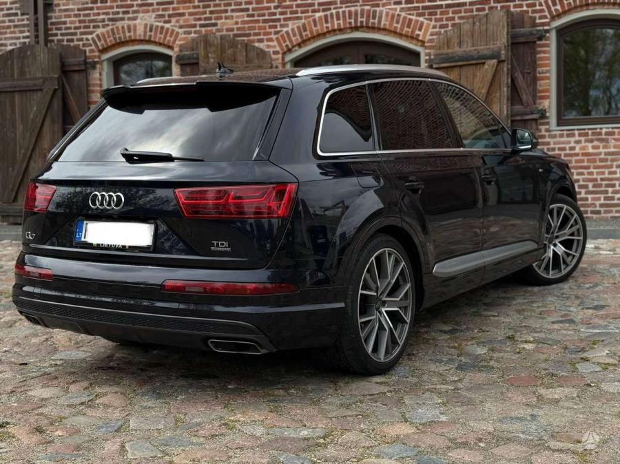 Melns Audi Q7 2016 Klaipėda, ar dzinēja tilpumu 2.97 L un nobraukumu 342 tūkst. km par 18400 €, foto 14 vietnē AUTOMOTO.COM.LV