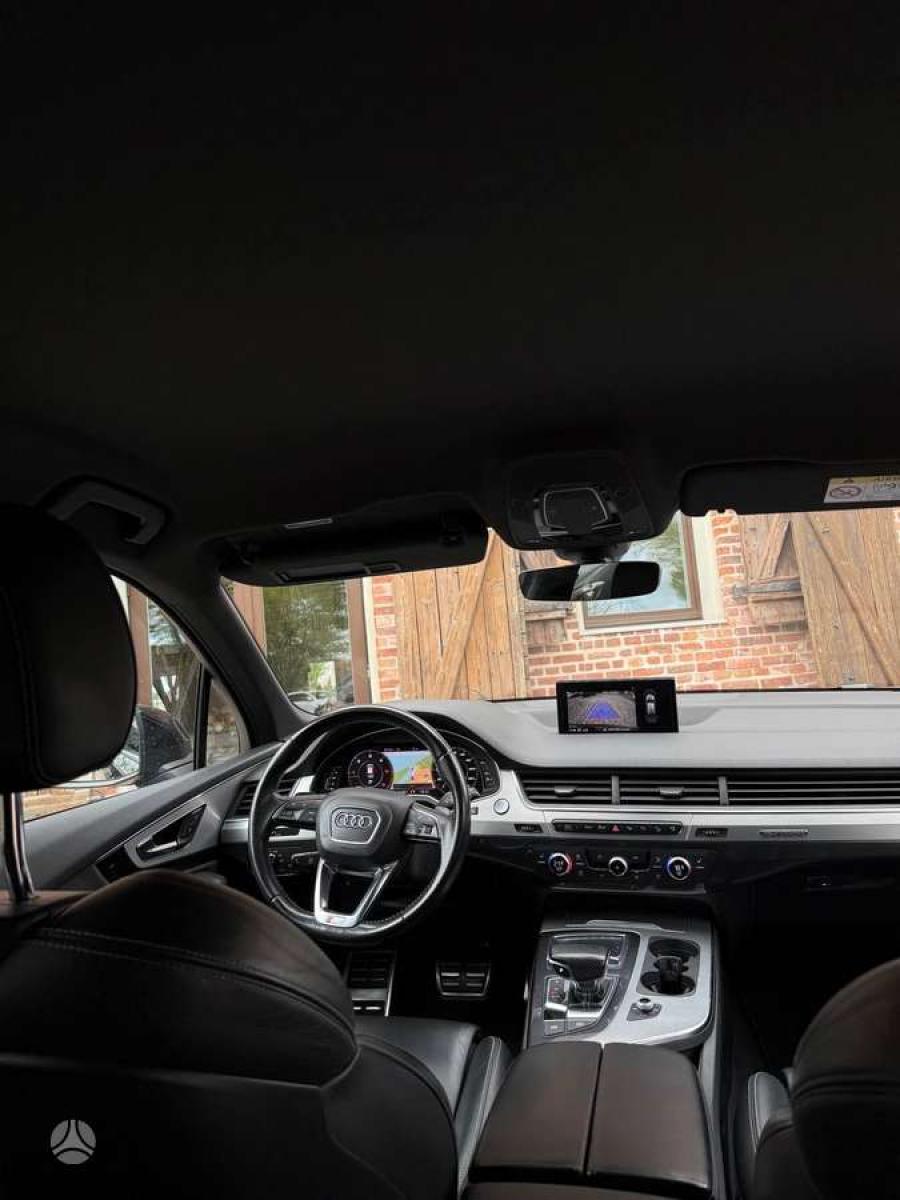 Melns Audi Q7 2016 Klaipėda, ar dzinēja tilpumu 2.97 L un nobraukumu 342 tūkst. km par 18400 €, foto 26 vietnē AUTOMOTO.COM.LV