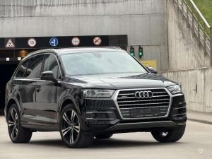 Black Audi Q7 2016 in Vilnius, with an engine capacity of 3.00 L and mileage of 325 thousand km for 18500 €, photo  on AUTOMOTO.COM.LV