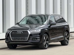 Black Audi Q7 2016 in Vilnius, with an engine capacity of 3.00 L and mileage of 325 thousand km for 18500 €, photo 6 on AUTOMOTO.COM.LV
