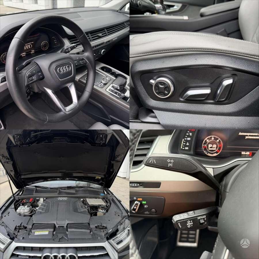 Black Audi Q7 2016 in Vilnius, with an engine capacity of 3.00 L and mileage of 325 thousand km for 18500 €, photo 15 on AUTOMOTO.COM.LV