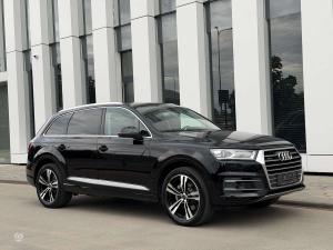 Black Audi Q7 2016 in Vilnius, with an engine capacity of 3.00 L and mileage of 325 thousand km for 18500 €, photo 20 on AUTOMOTO.COM.LV