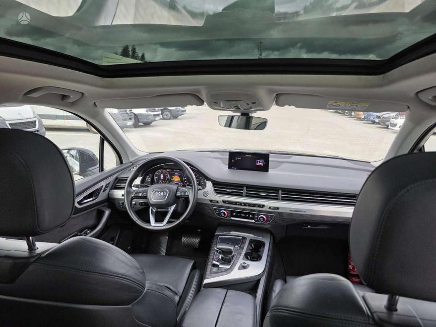 Black Audi Q7 2016 in Taurage, with an engine capacity of 3.00 L and mileage of 270 thousand km for 22220 €, photo 13 on AUTOMOTO.COM.LV