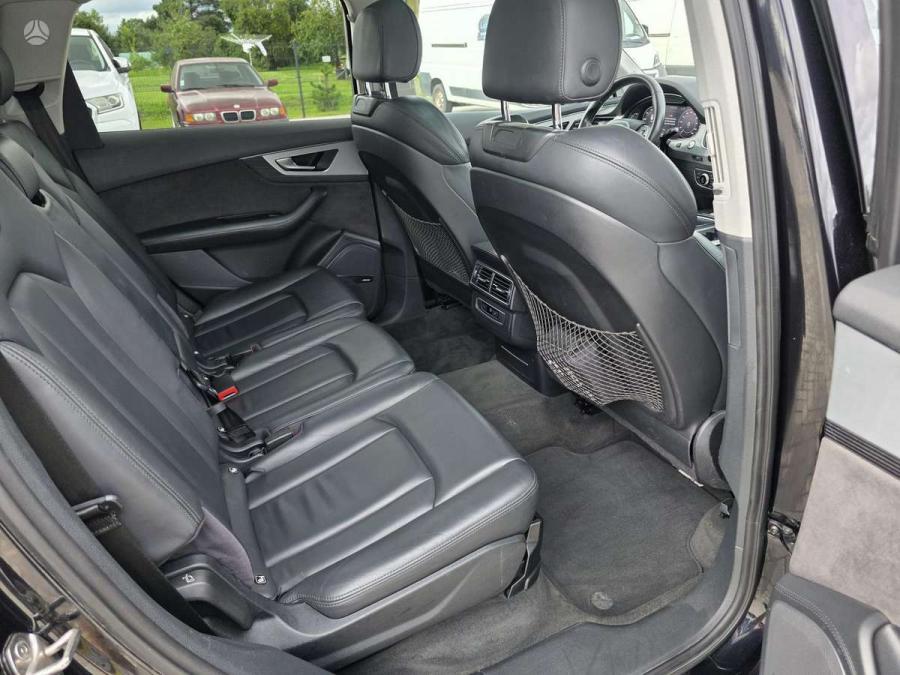 Black Audi Q7 2016 in Taurage, with an engine capacity of 3.00 L and mileage of 270 thousand km for 22220 €, photo 24 on AUTOMOTO.COM.LV