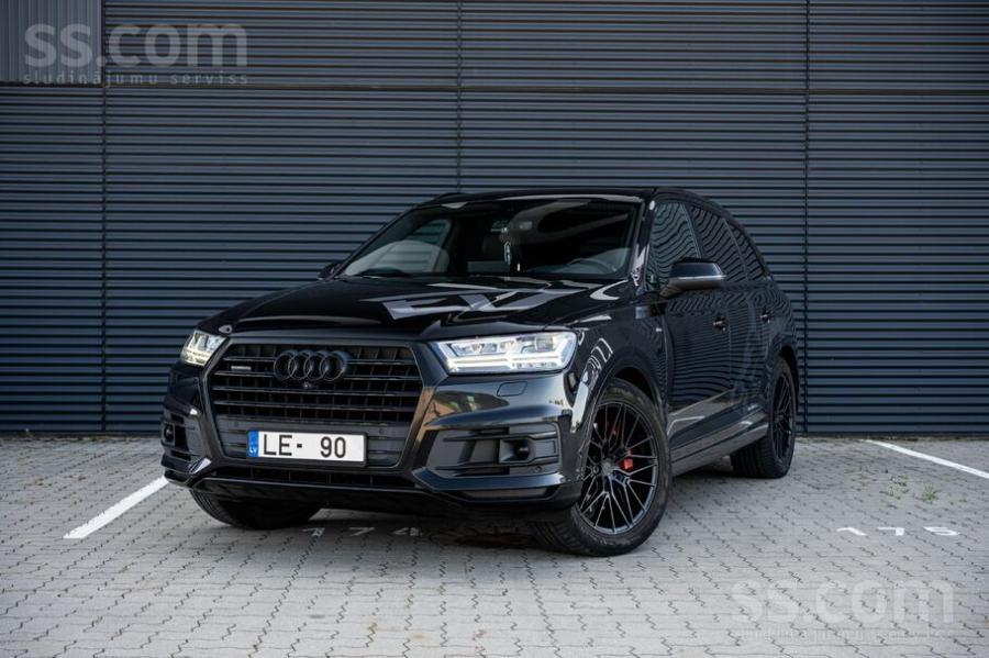 Melns Audi Q7 2016 Rīga, ar dzinēja tilpumu 3.00 L un nobraukumu 290 tūkst. km par 22490 €, foto 3 vietnē AUTOMOTO.COM.LV