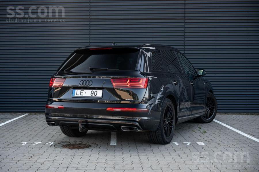 Melns Audi Q7 2016 Rīga, ar dzinēja tilpumu 3.00 L un nobraukumu 290 tūkst. km par 22490 €, foto 6 vietnē AUTOMOTO.COM.LV