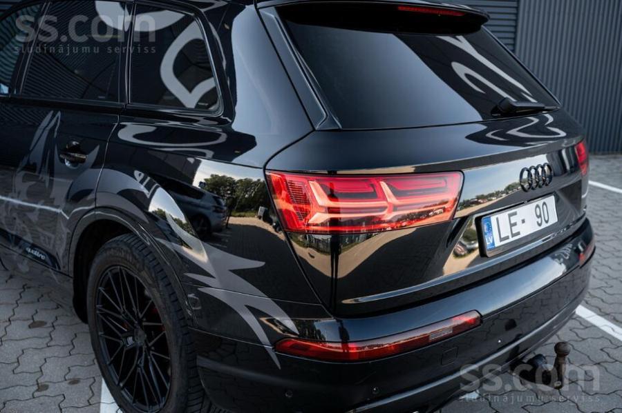 Melns Audi Q7 2016 Rīga, ar dzinēja tilpumu 3.00 L un nobraukumu 290 tūkst. km par 22490 €, foto 7 vietnē AUTOMOTO.COM.LV