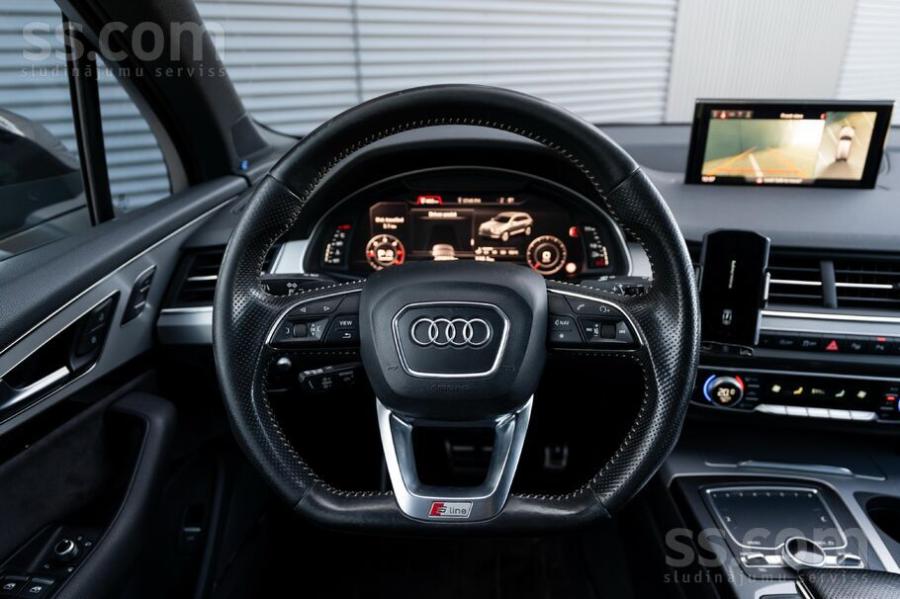 Melns Audi Q7 2016 Rīga, ar dzinēja tilpumu 3.00 L un nobraukumu 290 tūkst. km par 22490 €, foto 12 vietnē AUTOMOTO.COM.LV
