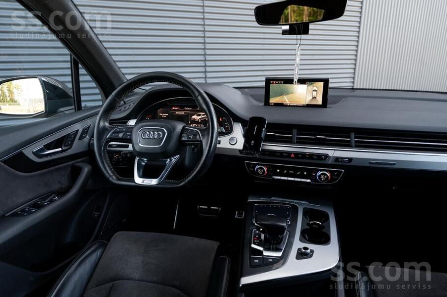 Melns Audi Q7 2016 Rīga, ar dzinēja tilpumu 3.00 L un nobraukumu 290 tūkst. km par 22490 €, foto 13 vietnē AUTOMOTO.COM.LV