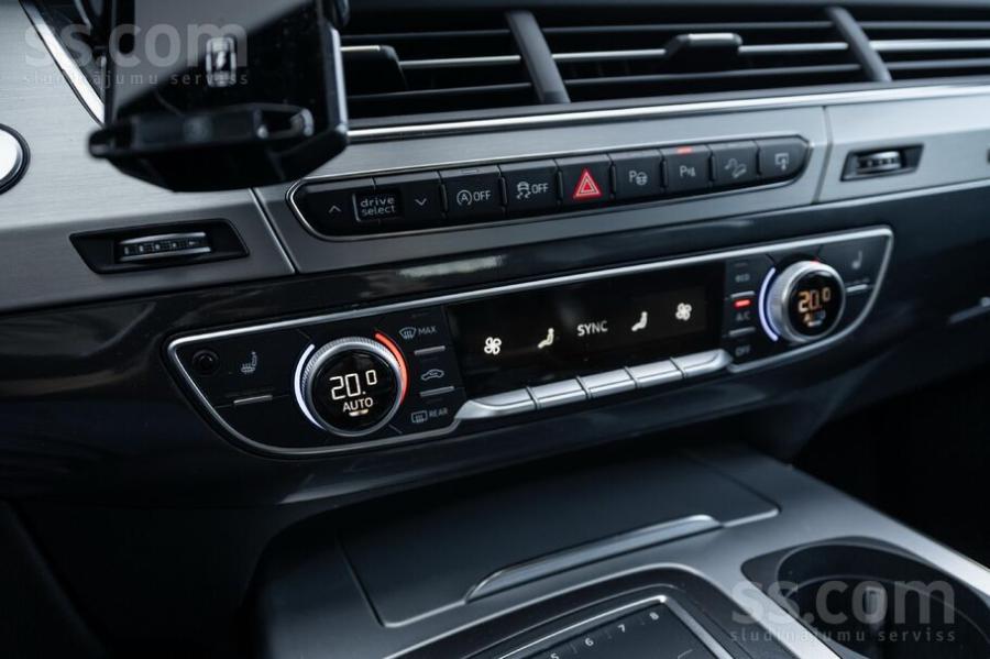 Melns Audi Q7 2016 Rīga, ar dzinēja tilpumu 3.00 L un nobraukumu 290 tūkst. km par 22490 €, foto 24 vietnē AUTOMOTO.COM.LV