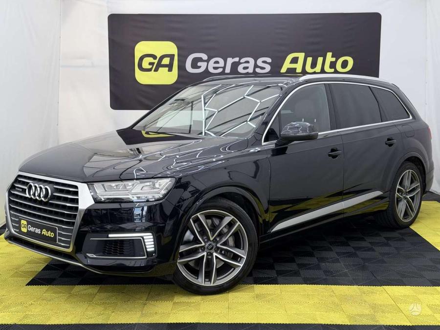 Melns Audi Q7 2016 Viļņa, ar dzinēja tilpumu 3.00 L un nobraukumu 302 tūkst. km par 18990 €, foto 1 vietnē AUTOMOTO.COM.LV
