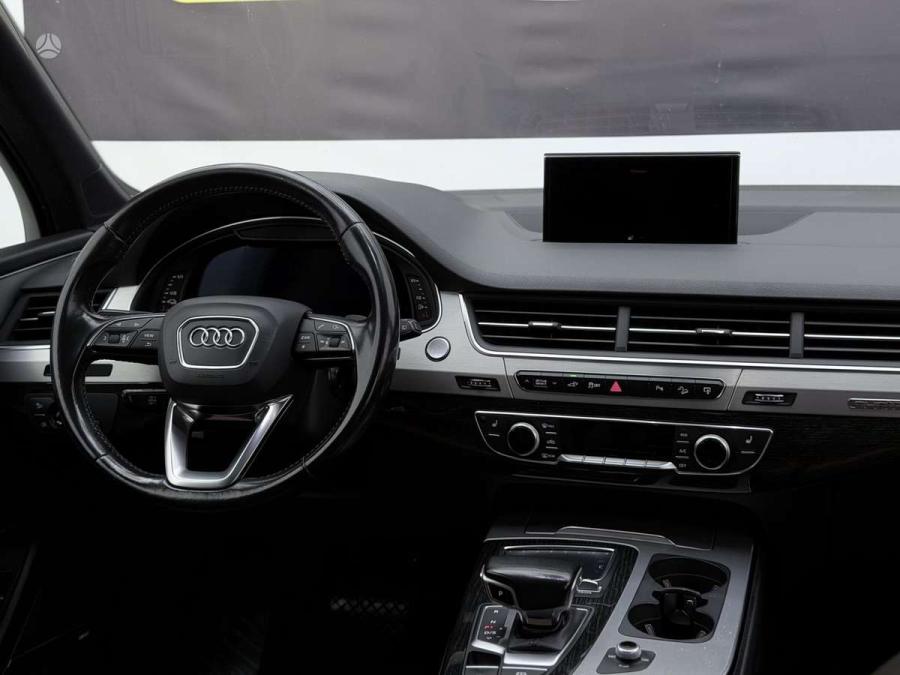 Melns Audi Q7 2016 Viļņa, ar dzinēja tilpumu 3.00 L un nobraukumu 302 tūkst. km par 18990 €, foto 19 vietnē AUTOMOTO.COM.LV