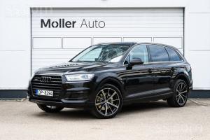 Black Audi Q7 2016 in Riga, with an engine capacity of 3.00 L and mileage of 425 thousand km for 16250 €, photo  on AUTOMOTO.COM.LV