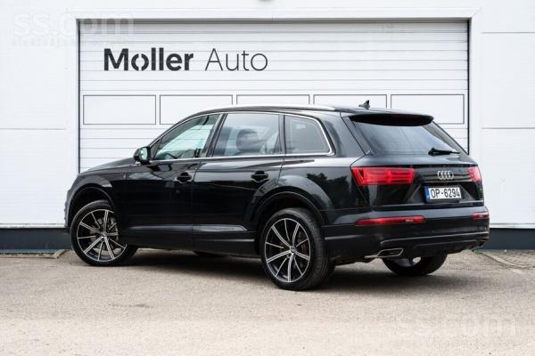 Melns Audi Q7 2016 Rīga, ar dzinēja tilpumu 3.00 L un nobraukumu 425 tūkst. km par 16250 €, foto 4 vietnē AUTOMOTO.COM.LV
