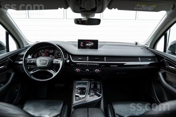 Melns Audi Q7 2016 Rīga, ar dzinēja tilpumu 3.00 L un nobraukumu 425 tūkst. km par 16250 €, foto 9 vietnē AUTOMOTO.COM.LV