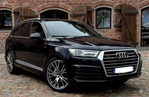 Black Audi Q7 2016 in Klaipeda, with an engine capacity of 2.97 L and mileage of 342 thousand km for 18500 €, photo 11 on AUTOMOTO.COM.LV