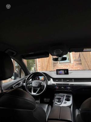 Black Audi Q7 2016 in Klaipeda, with an engine capacity of 2.97 L and mileage of 342 thousand km for 18500 €, photo 26 on AUTOMOTO.COM.LV