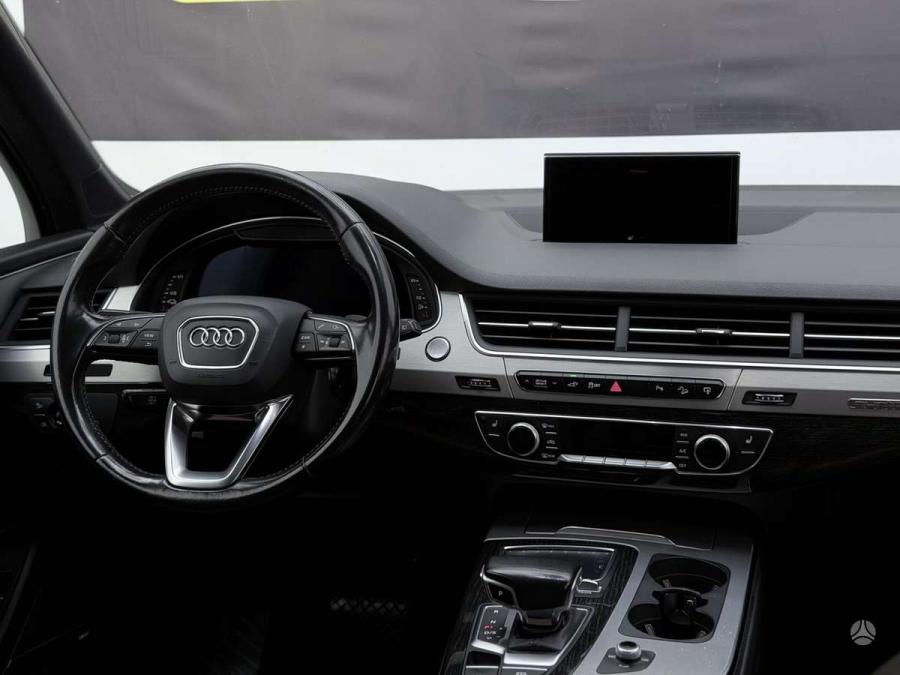 Melns Audi Q7 2016 Viļņa, ar dzinēja tilpumu 3.00 L un nobraukumu 302 tūkst. km par 18950 €, foto 19 vietnē AUTOMOTO.COM.LV
