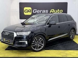 Black Audi Q7 2016 in Vilnius, with an engine capacity of 3.00 L and mileage of 302 thousand km for 18950 €, photo  on AUTOMOTO.COM.LV