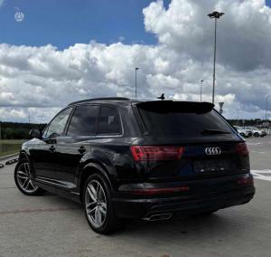 Melns Audi Q7 2016 Viļņa, ar dzinēja tilpumu 2.97 L un nobraukumu 253 tūkst. km par 24000 €, foto 3 vietnē AUTOMOTO.COM.LV