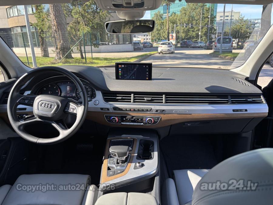 Black Audi Q7 2016 in Tallinn, with an engine capacity of 3.00 L and mileage of 166 thousand km for 29900 €, photo 18 on AUTOMOTO.COM.LV