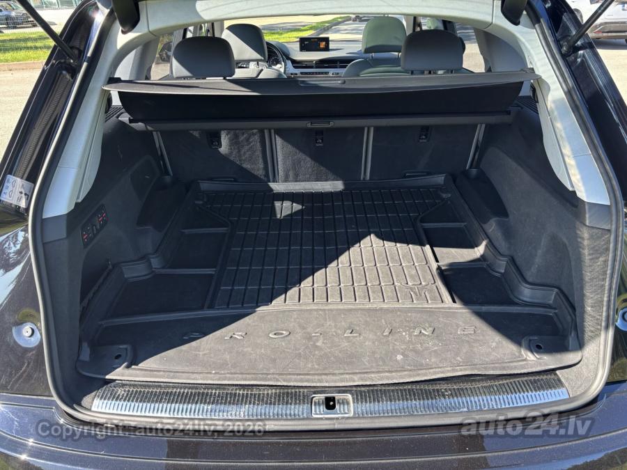 Black Audi Q7 2016 in Tallinn, with an engine capacity of 3.00 L and mileage of 166 thousand km for 29900 €, photo 25 on AUTOMOTO.COM.LV