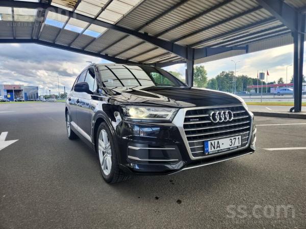 Melns Audi Q7 2016 Rīga, ar dzinēja tilpumu 3.00 L un nobraukumu 192 tūkst. km par 16900 €, foto 1 vietnē AUTOMOTO.COM.LV