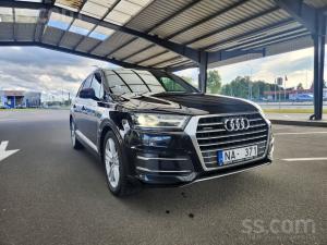 Melns Audi Q7 2016 Rīga, ar dzinēja tilpumu 3.00 L un nobraukumu 192 tūkst. km par 16900 €, foto  vietnē AUTOMOTO.COM.LV