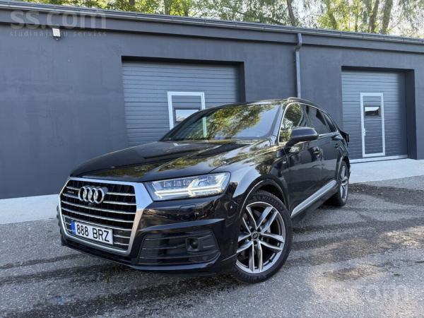 Melns Audi Q7 2016 Tallina, ar dzinēja tilpumu 3.00 L un nobraukumu 159 tūkst. km par 15499 €, foto 3 vietnē AUTOMOTO.COM.LV