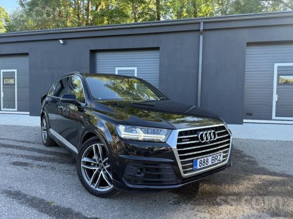 Melns Audi Q7 2016 Tallina, ar dzinēja tilpumu 3.00 L un nobraukumu 159 tūkst. km par 15499 €, foto 6 vietnē AUTOMOTO.COM.LV