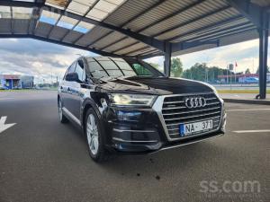 Black Audi Q7 2016 in Riga, with an engine capacity of 3.00 L and mileage of 292 thousand km for 16900 €, photo  on AUTOMOTO.COM.LV