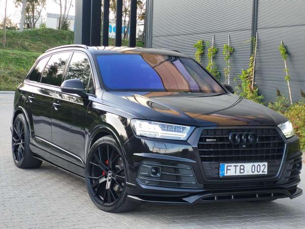 Audi Q7 2016 Viļņa vietnē Melns Audi Q7 2016 Viļņa, ar dzinēja tilpumu 2.97 L un nobraukumu 332 tūkst. km par 21490 €, foto 1 vietnē AUTOMOTO.COM.LV
