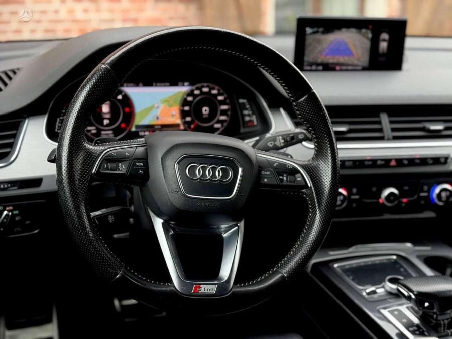 Melns Audi Q7 2016 Klaipėda, ar dzinēja tilpumu 2.97 L un nobraukumu 342 tūkst. km par 17900 €, foto 21 vietnē AUTOMOTO.COM.LV