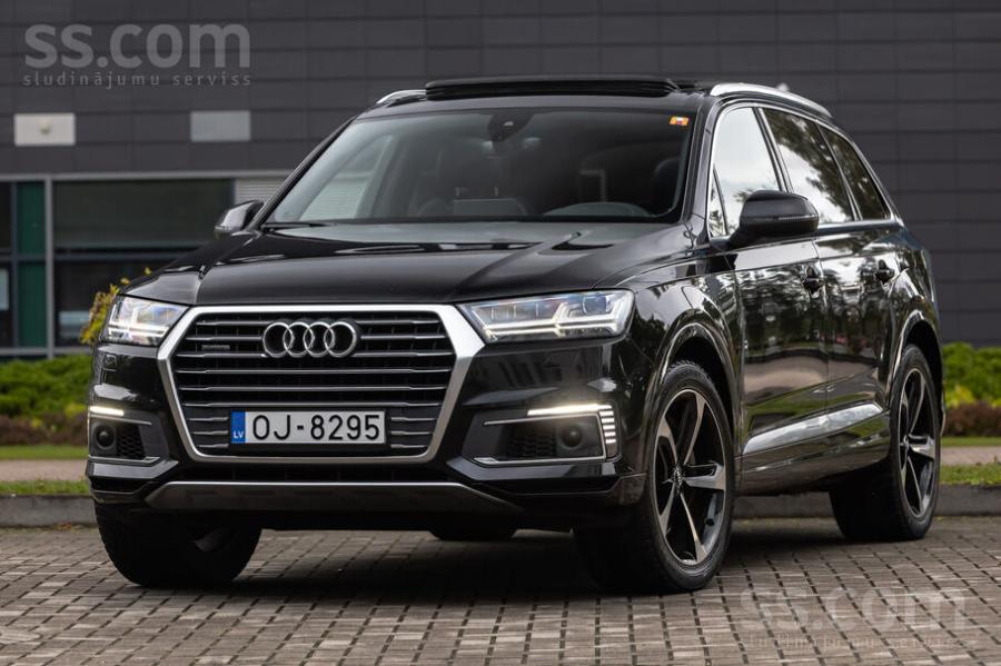 Melns Audi Q7 2016 Jelgava, ar dzinēja tilpumu 3.00 L un nobraukumu 235 tūkst. km par 26777 €, foto 1 vietnē AUTOMOTO.COM.LV